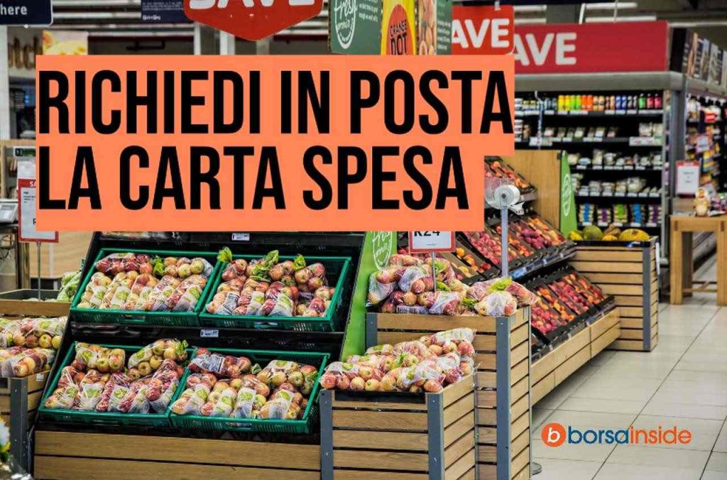 Carta spesa da 382 euro: si richiede in Posta ed ecco come fare